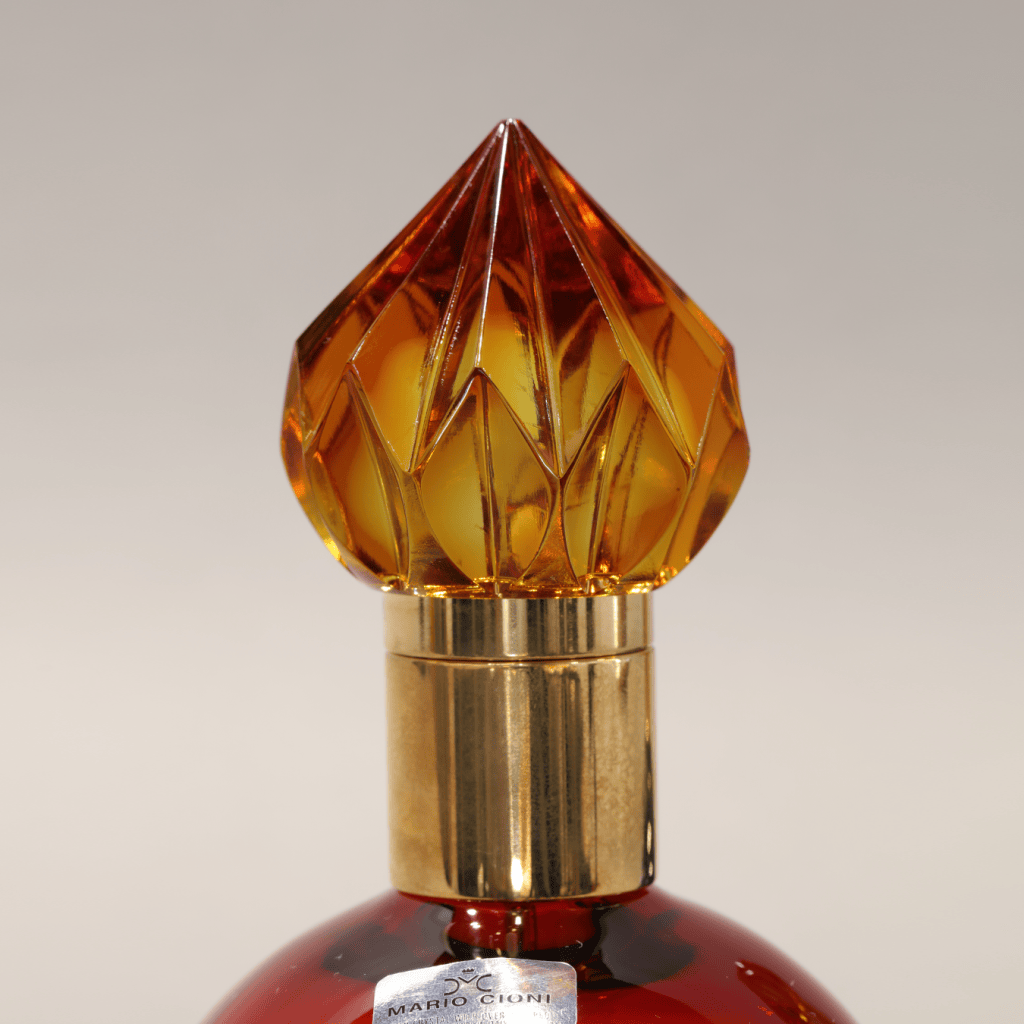 CRYSTAL PERFUME BOTTLES – AMBER – B. David Levine