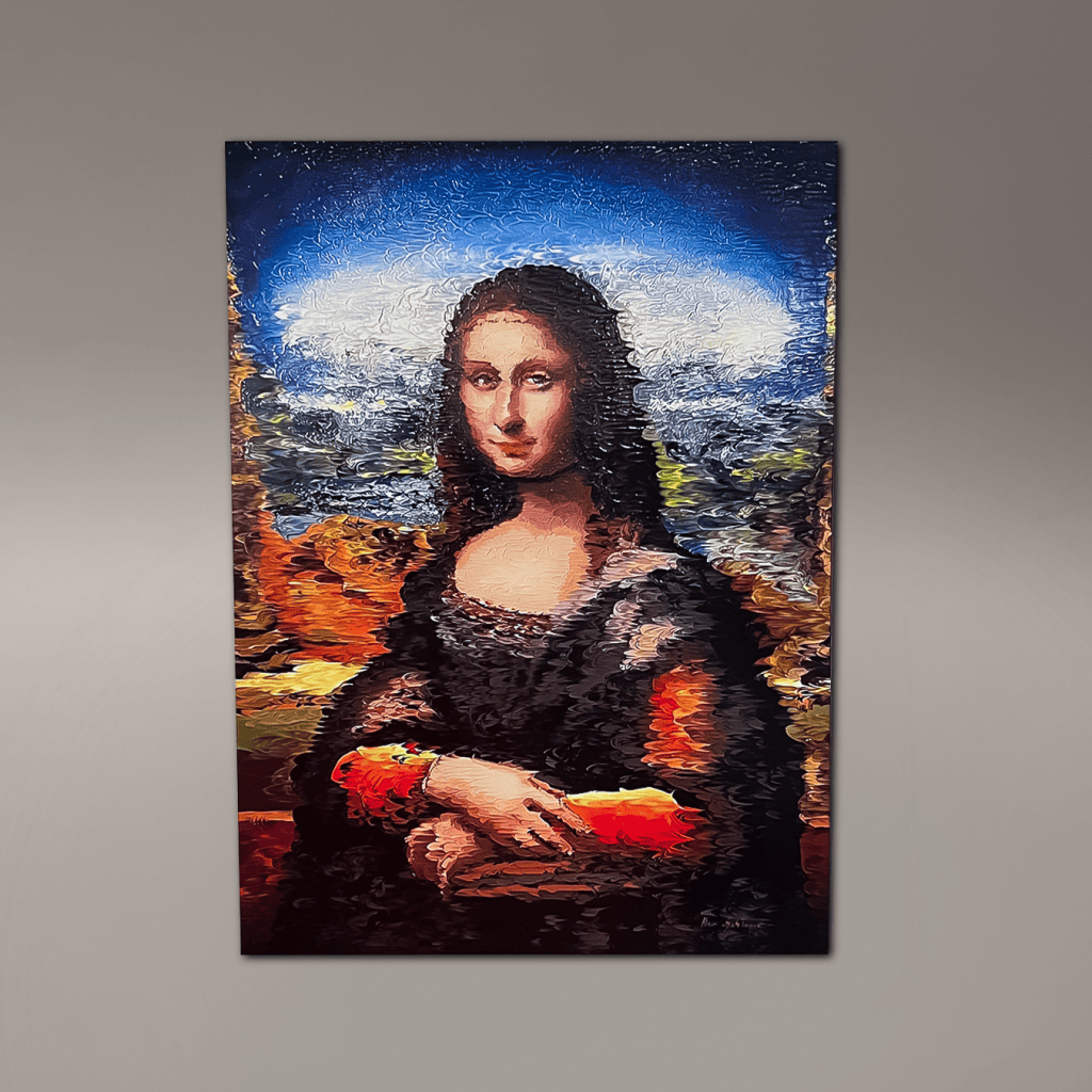 THE GREAT MONALISA (MONA LISA) 2022 – B. David Levine