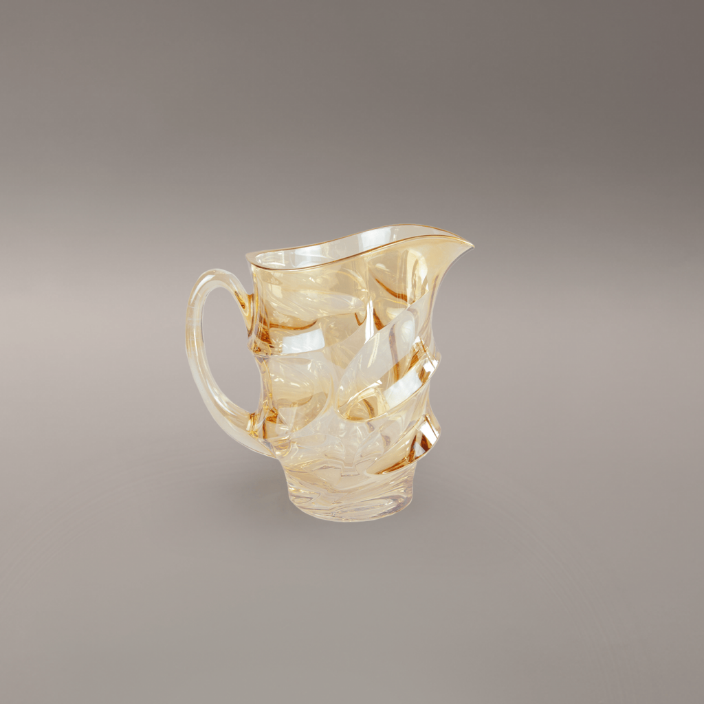 Amber and Gold Pitcher – B. David Levine