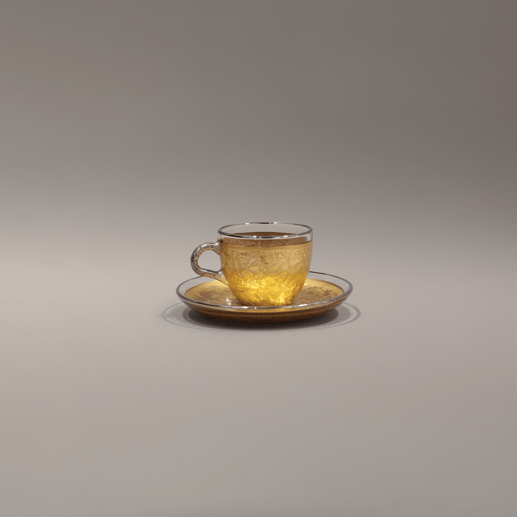 CAPRICCIO GOLD ESPRESSO SET – B. David Levine