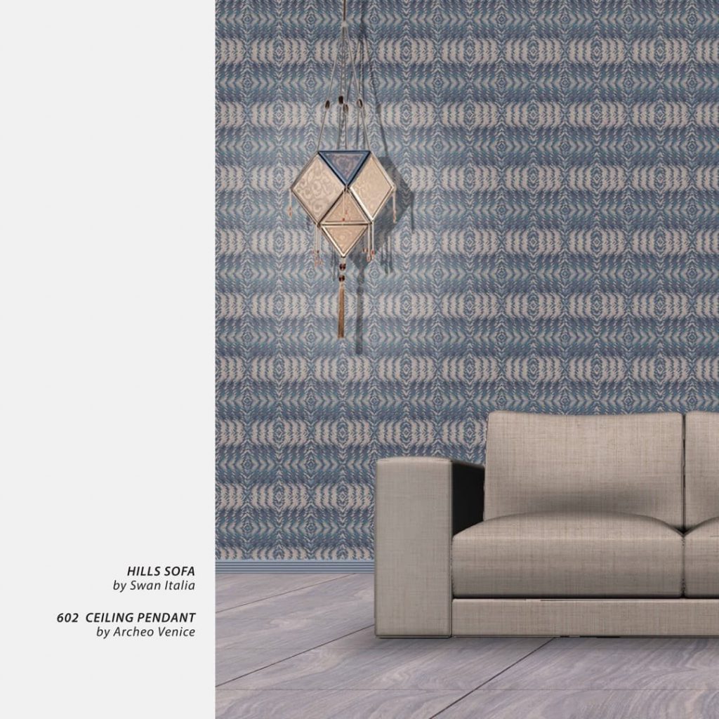 Iceberg blprpl v1 Silver Canvas – B. David Levine